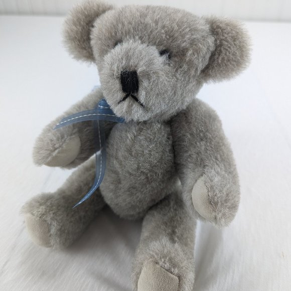 Toys | German Mohair Gray Teddy Bear Plush 8 Stuffed Animal Handmade ...